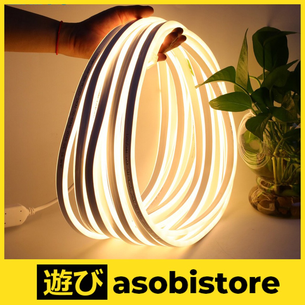 Jual PAKET LENGKAP LAMPU LED NEON 220V FLEX STRIP (Gratis Adaptor ...