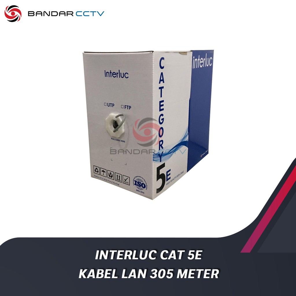 Jual Kabel LAN Interluc UTP CAT 5E 305 Meter | Shopee Indonesia