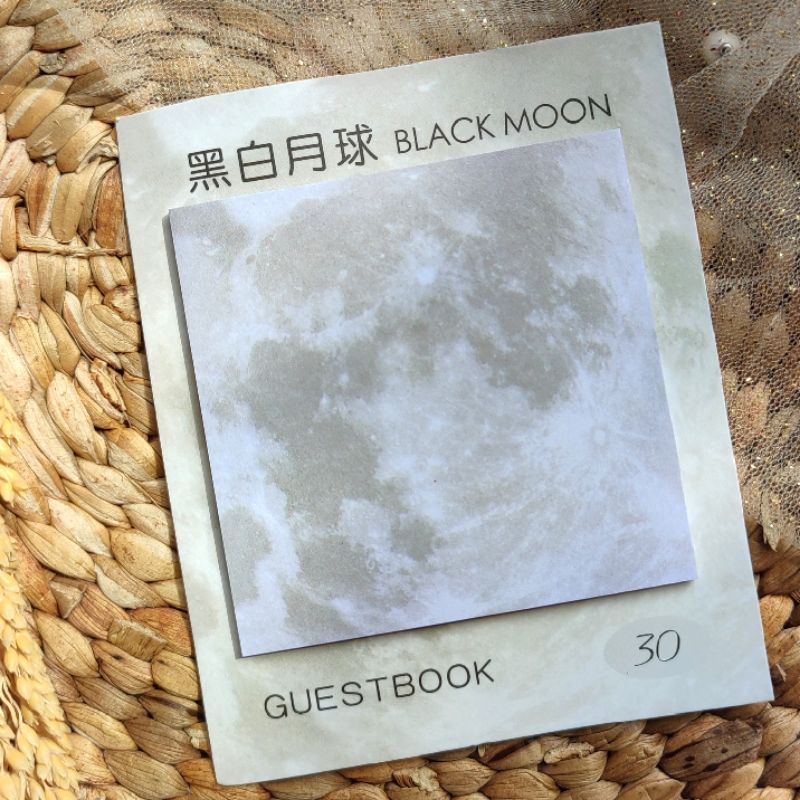 Jual Sticky note pemandangan galaxy kotak aesthetic memopad tempel ...