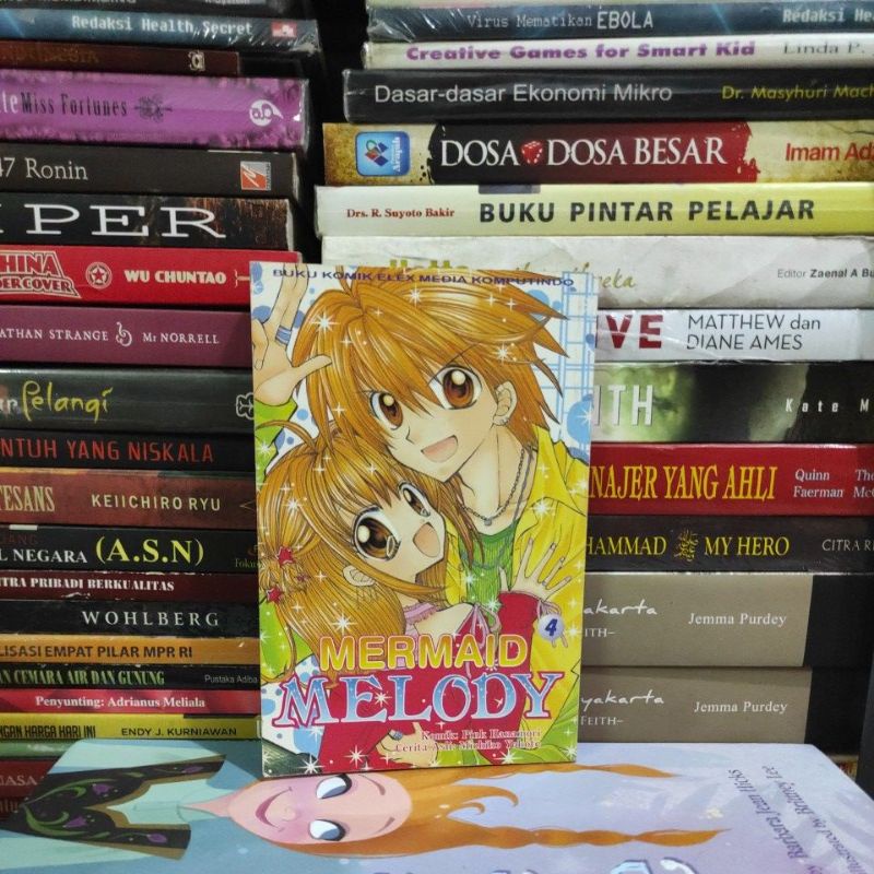 Jual KOMIK ORIGINAL MERMAID MELODY 4 PINK HANAMORI & MICHIKO YOKOTE KOMIK BEKAS | Shopee Indonesia