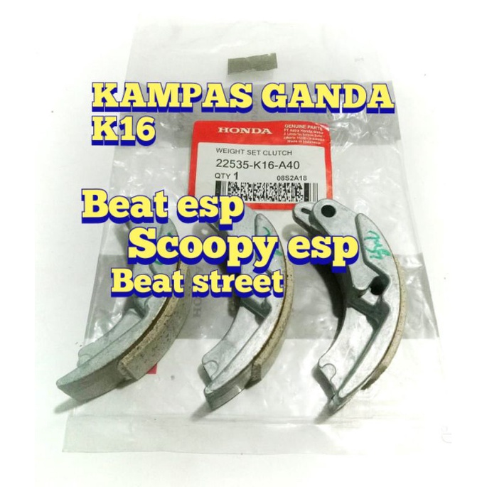 Jual KAMPAS GANDA BEAT POP BEAT ESP KUALITAS ORIGINAL HONDA | Shopee ...
