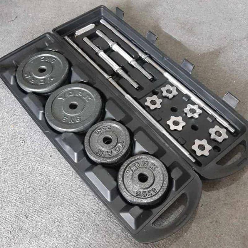 Jual DUMBLE SET BOX 50KG | Shopee Indonesia