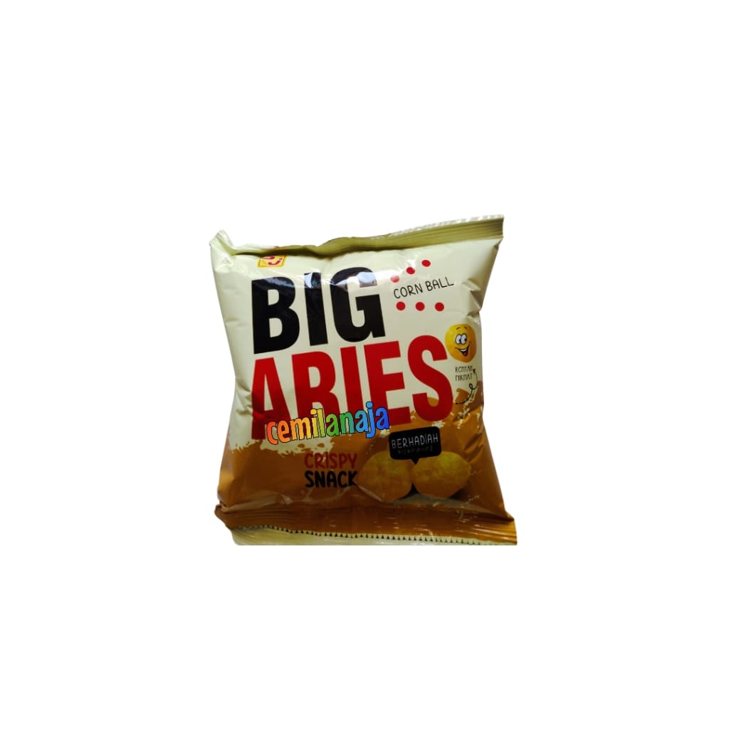 Jual SNACK VIRAL BIG ARIES RASA JAGUNG / CORN BALL CHIKI HADIAH ENAK ...