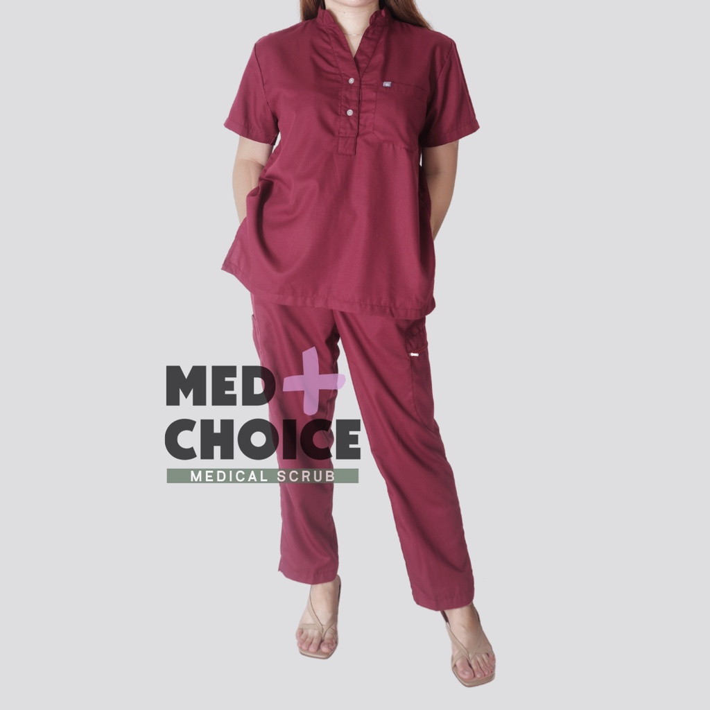 Jual Baju Jaga MANDARIN / Doctor Scrub / Baju Dokter / Dokter Scrub ...