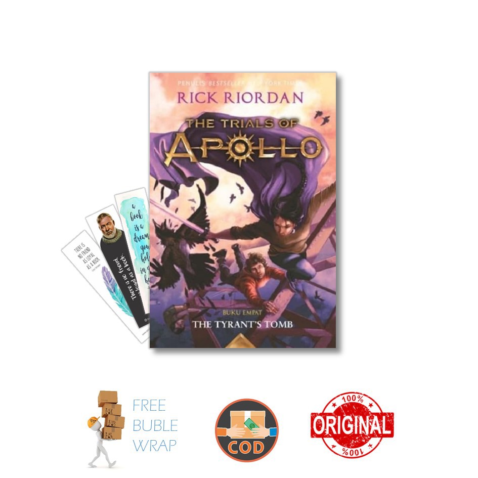 Jual Buku Trials Of Apollo 4 The Tyrants Tomb Noura Books Shopee
