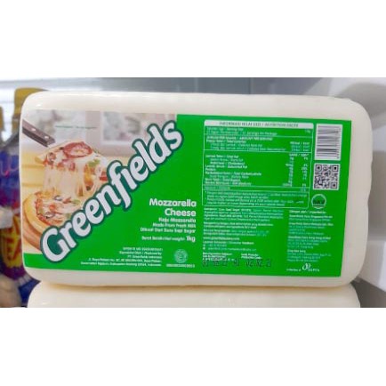 Jual GOSEND - Keju Mozzarella Greenfields 1 kg / Dairy Green FIelds ...