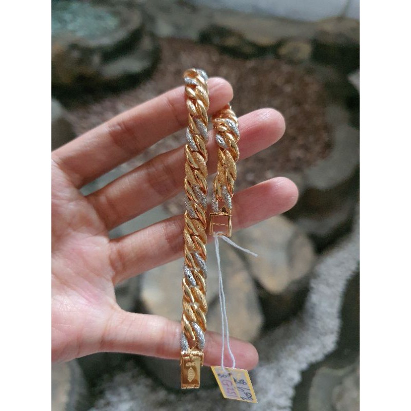 Jual Gelang emas sisik naga 10gr | Shopee Indonesia