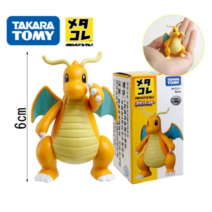 Jual Tomica Metal Collection Figure Pokemon Kairyu Dragonite | Shopee ...