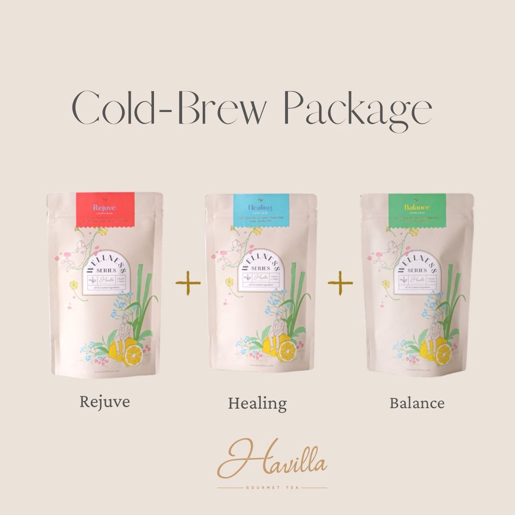 Jual Havilla Bundling Cold Brew Ready (Healing-Rejuve Tea Bundle ...
