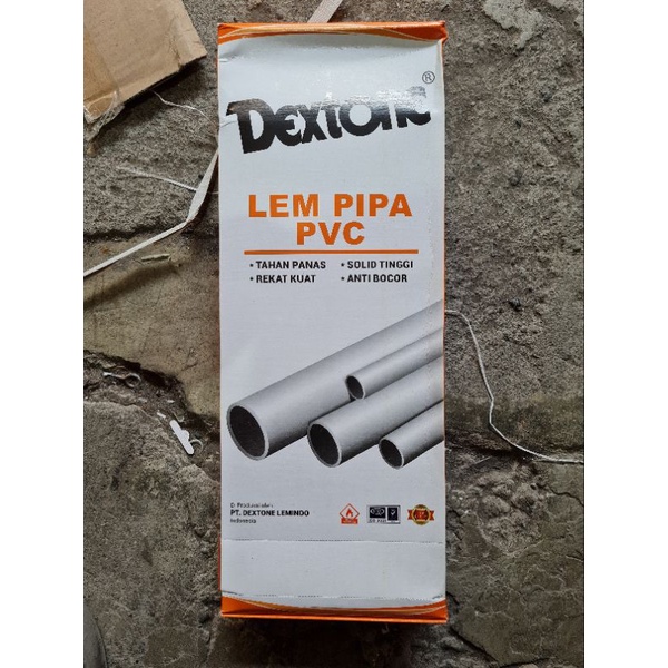Jual LEM PIPA PARALON PLASTIK PVC "DEXTONE" | Shopee Indonesia