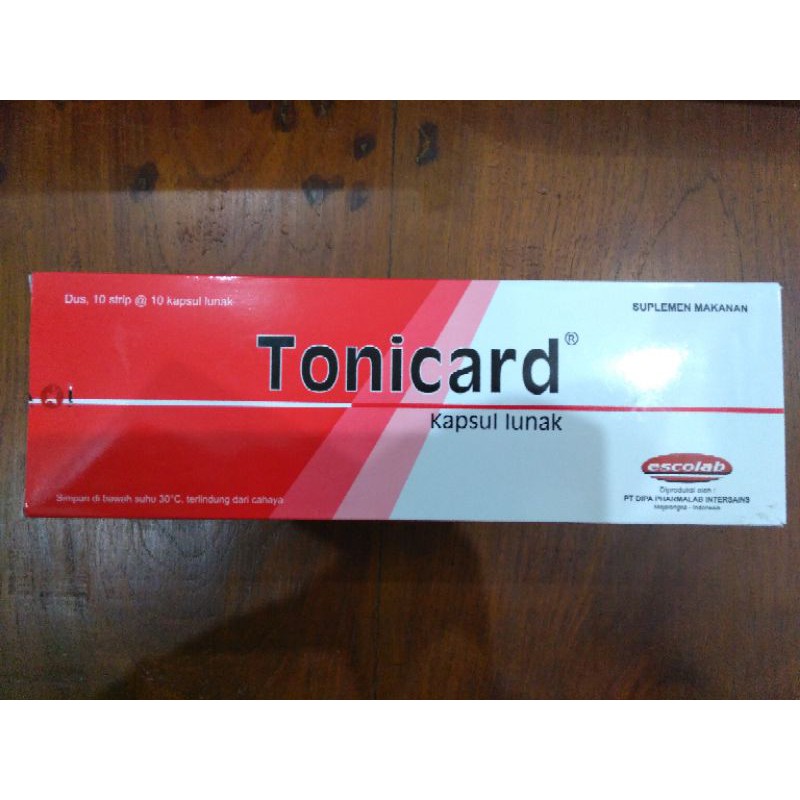 Jual Tonicard Kapsul Lunak 100's | Shopee Indonesia