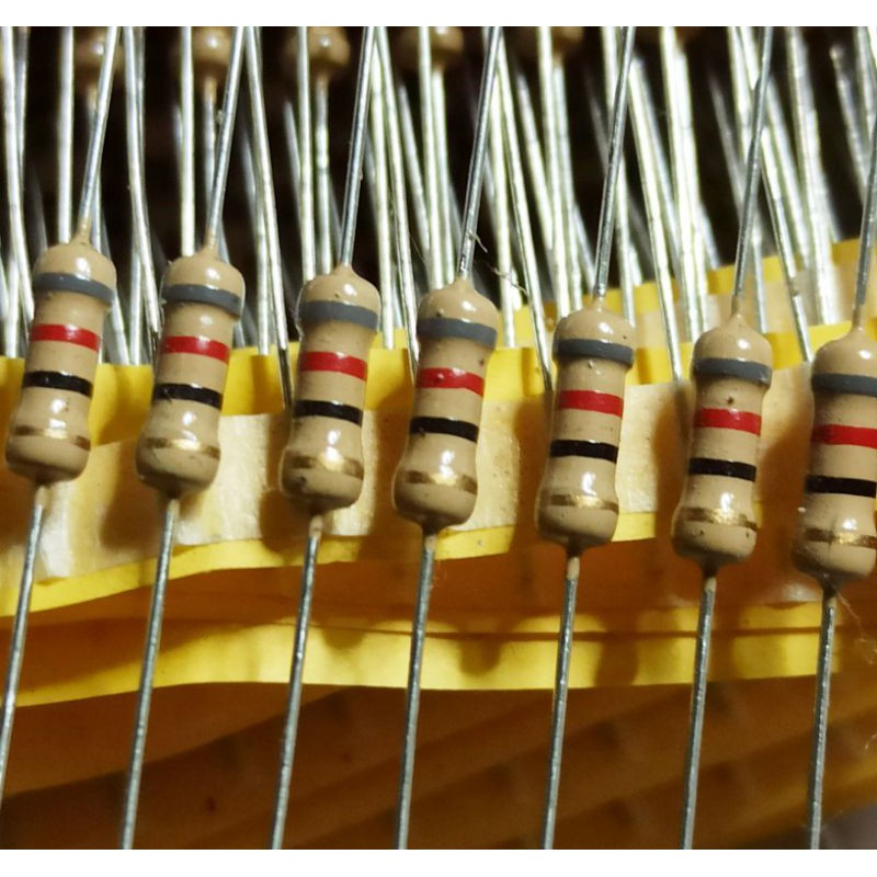 Jual resistor 82 ohm 1/2w per 10 pcs | Shopee Indonesia