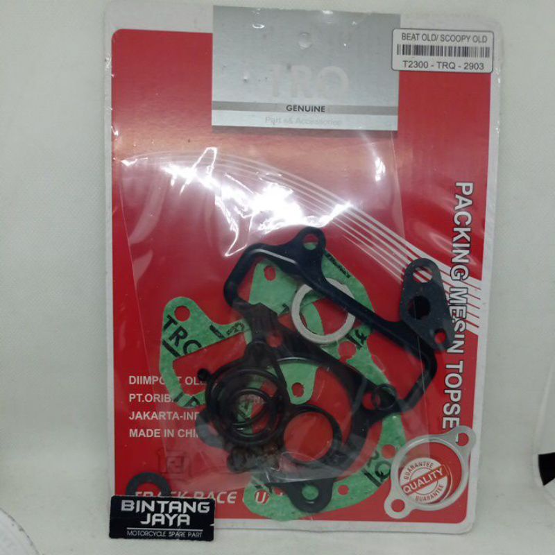 Jual Top Set (TRQ) BEAT LAMA top set paking gasket perpak | Shopee Indonesia