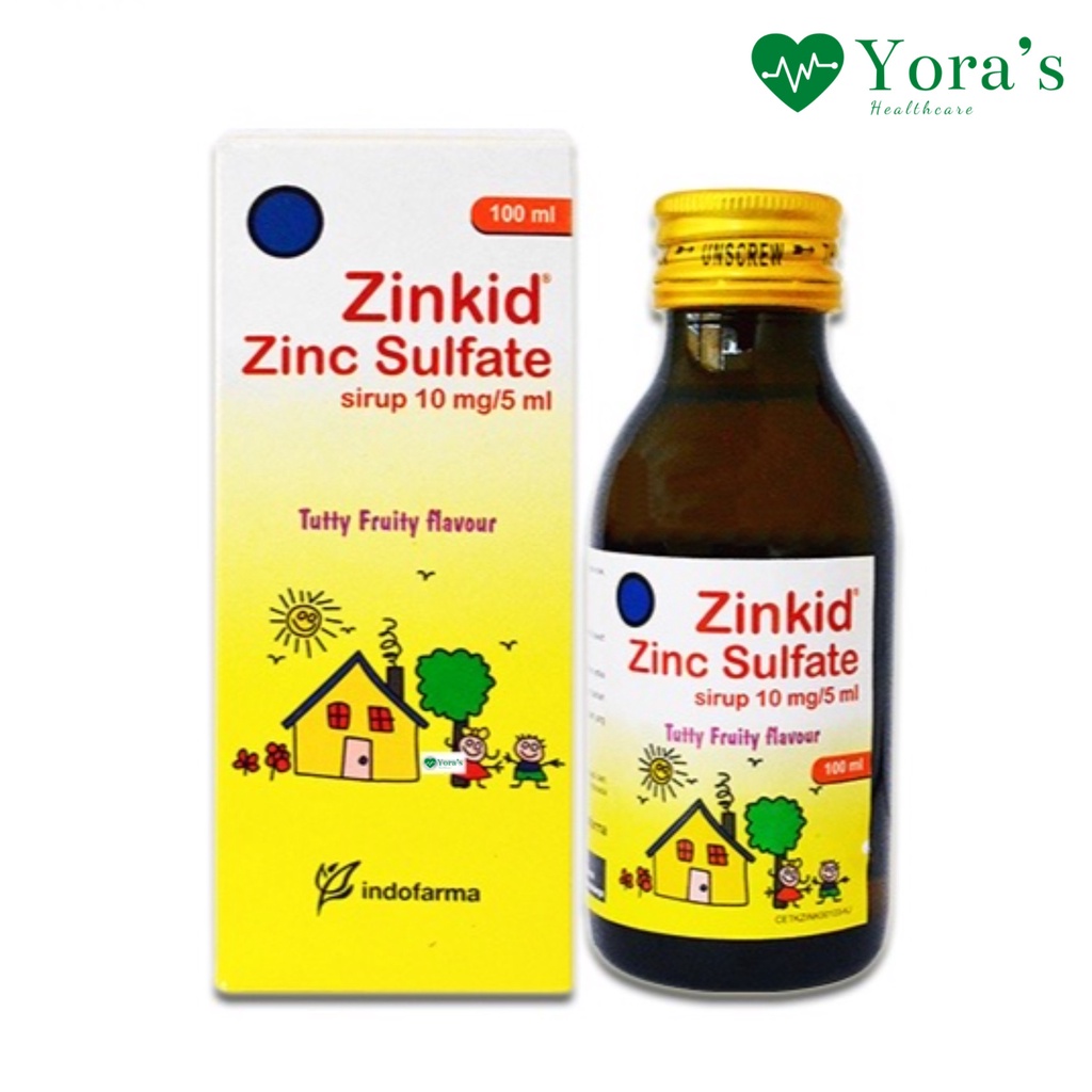 Jual Zinkid Syrup 100ml | Shopee Indonesia