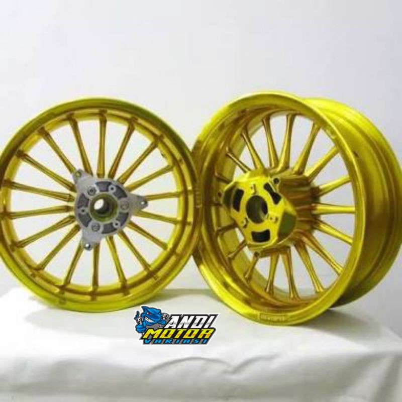 Jual Velg Lingkaran Power NMAX Classic Gold Racing | Shopee Indonesia