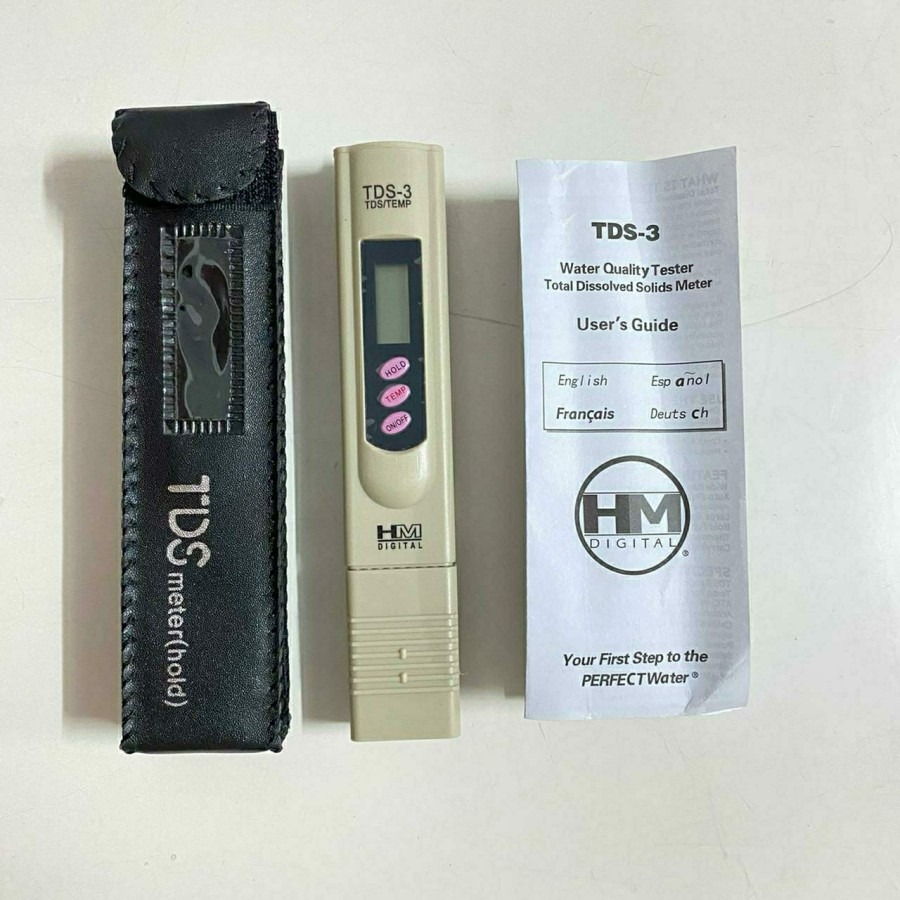 Jual TDS Meter TDS-3 TDS3 HM Digital Original | Shopee Indonesia