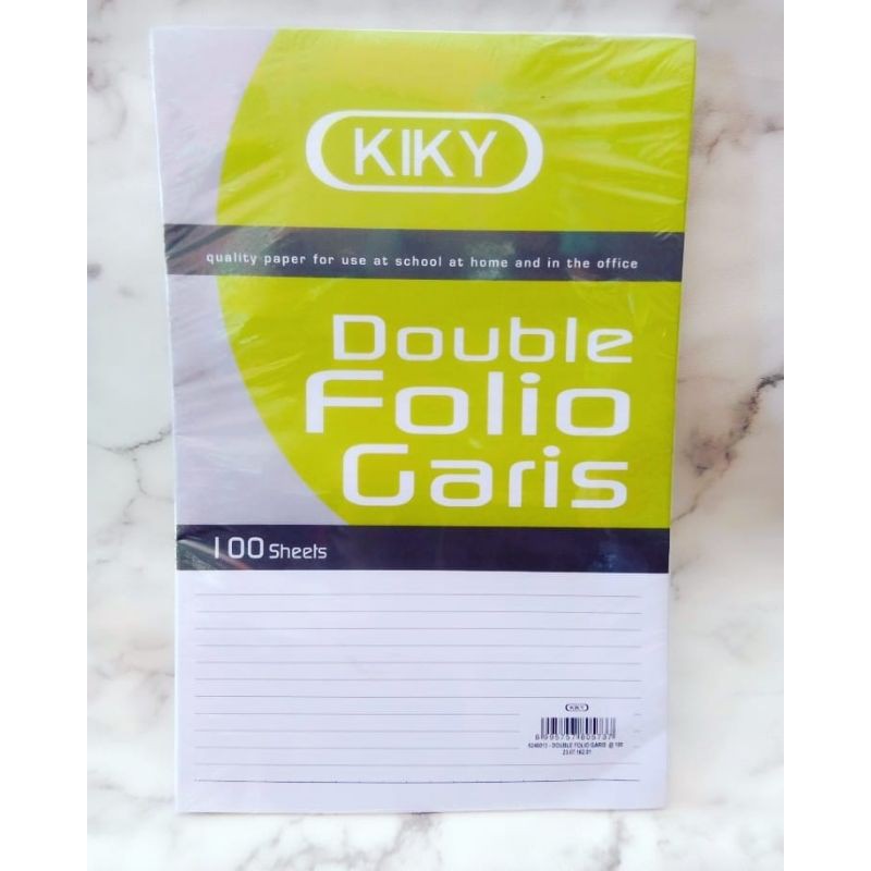 Jual 1 Pack Double Polio / Kertas Polio Bergaris Kiky, Kertas ...