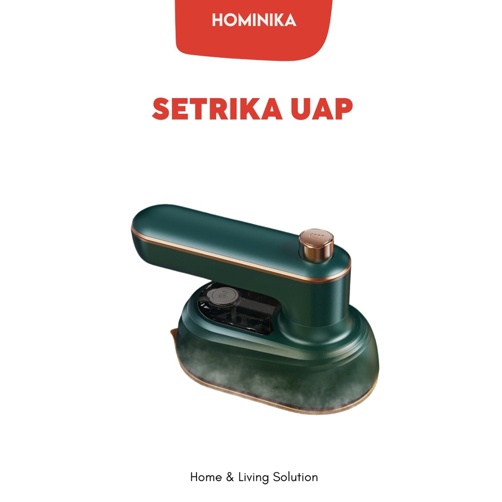 Jual Setrika Uap Listrik Portable Tangki Air 50ml HMN01 Strika Low 38 ...