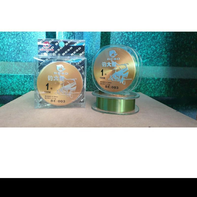 Jual Senar Pancing BESD HIJAU panjang 100 M warna HIJAU | Shopee Indonesia