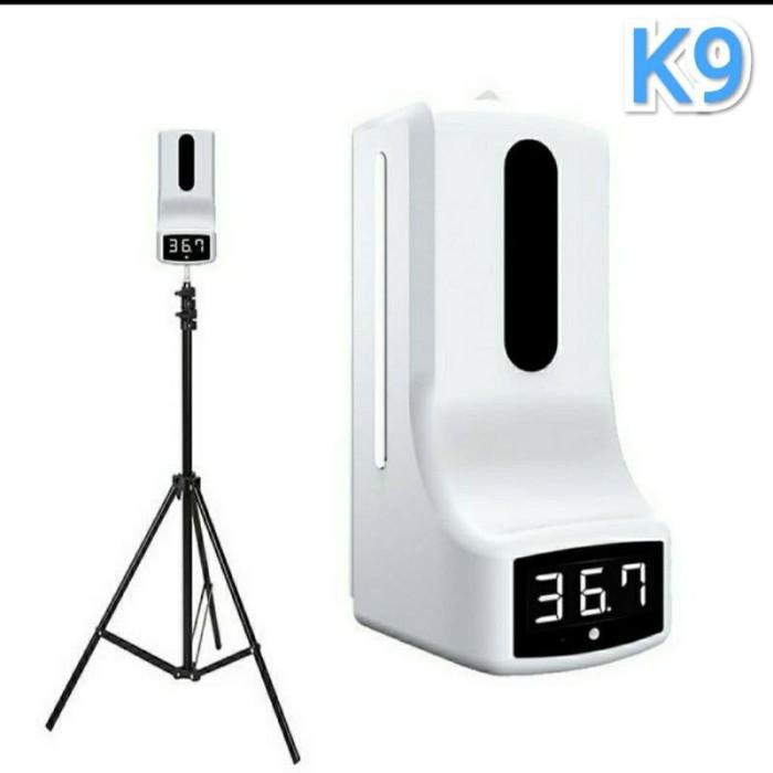 Jual Termometer Dinding K9 plus Hand Sanitizer Dispenser Otomatis ...