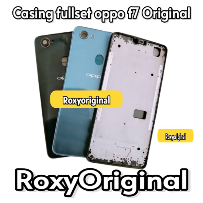Jual Kesing Housing Casing full set Oppo F7 Backdoor + Bezel + Frame ...