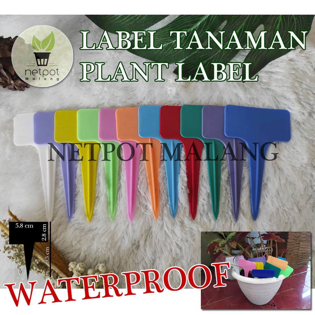 Jual 1buah penanda Tanaman Waterproof - Label/ Tag Tanaman | Shopee Indonesia