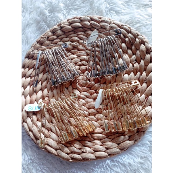 Jual PENITI BESAR GOLD SILVER 4,5 CM ISI 12 PCS | Shopee Indonesia