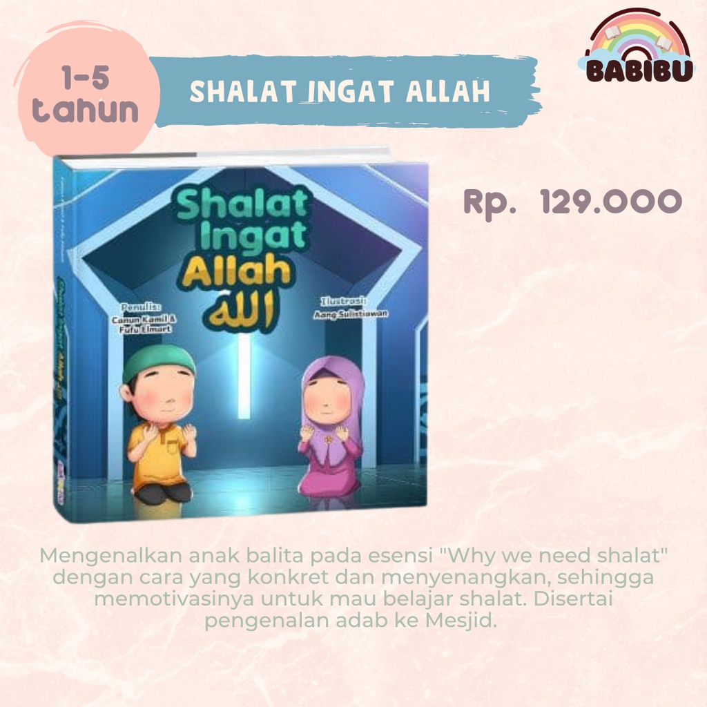 Jual Shalat Ingat Allah Boardbook Sakeena | Shopee Indonesia