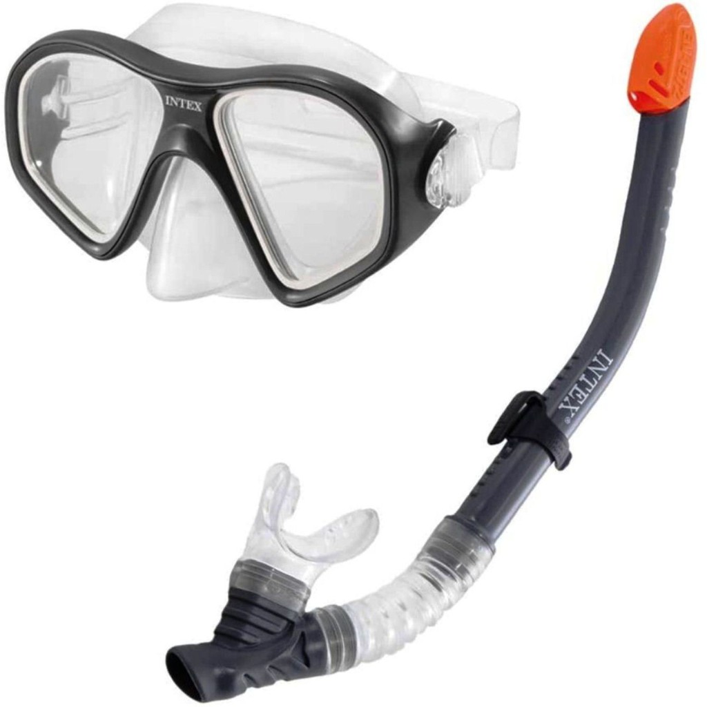 Jual Snorkel Reef Rider Swim Set Aqua Flow Sport - Intex 55648 | Shopee ...