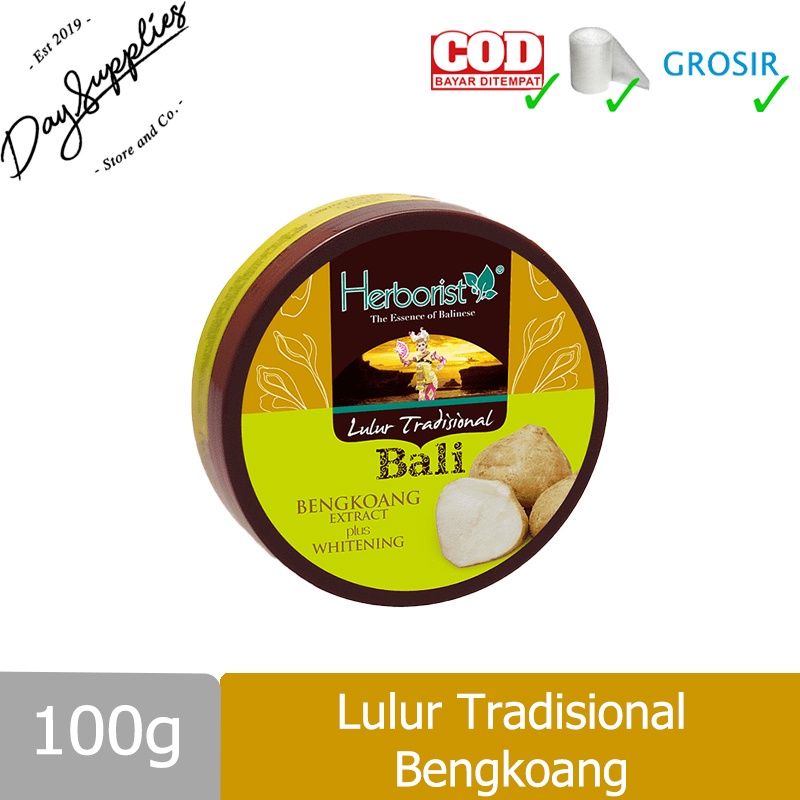 Jual Herborist Lulur Tradisional Bali BENGKOANG Extract + Brightening ...
