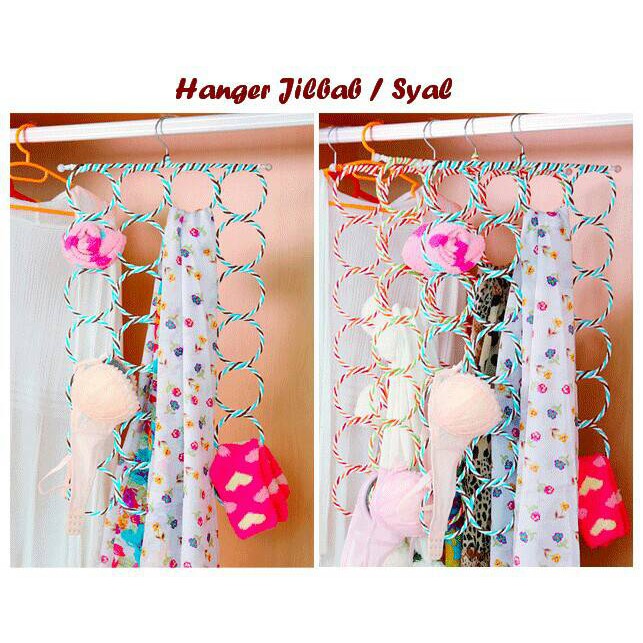 Jual Hanger Bulat / Ring / Hijab / Jilbab / Kerudung / Gantungan Dasi ...