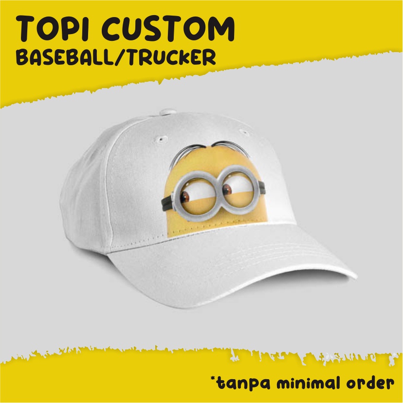 Jual Topi Custom | Minions | Shopee Indonesia