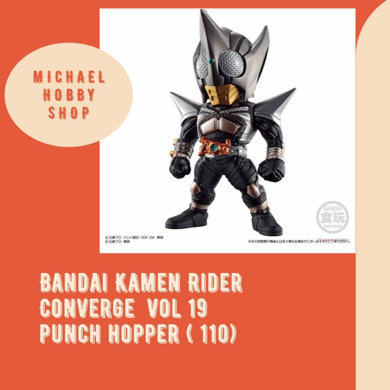 Jual Bandai Kamen Rider Converge 19 PUNCH HOPPER (110) | Shopee Indonesia