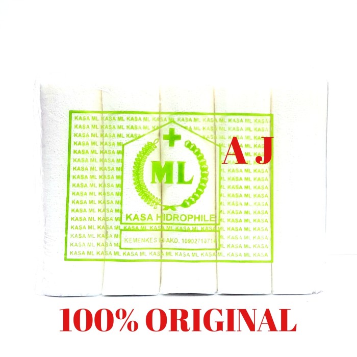 Jual KAIN KASA HIDROPHILE ML - KASA STERIL PENUTUP LUKA MANJUR | Shopee ...