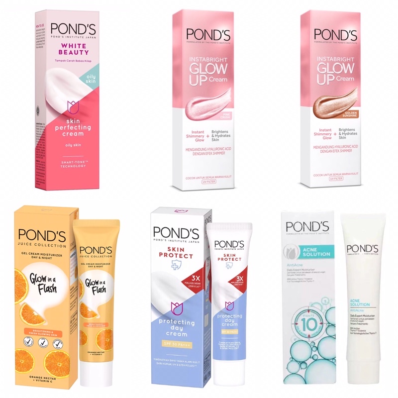Jual Ponds Skin Perfecting Cream for Oily Skin - Acne Solution - Glow ...