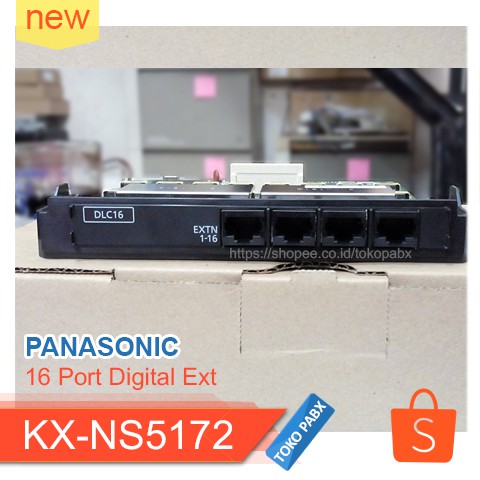 Jual KX-NS5172 Expand Card 16 Port Digital Extension IP-PBX Panasonic ...