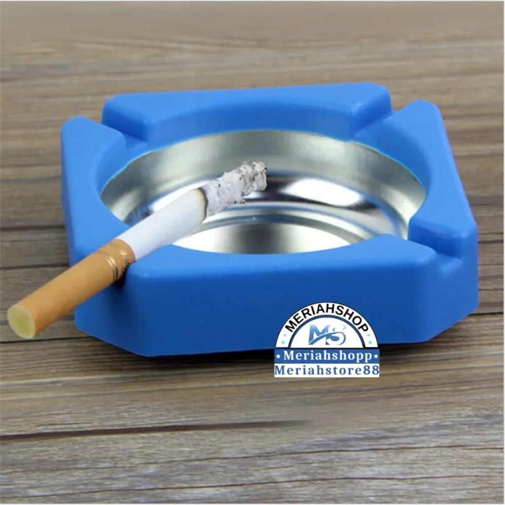 Jual Asbak Rokok (2 motif) Bintang & Segi Bahan PP+Stainless Ashtray ...