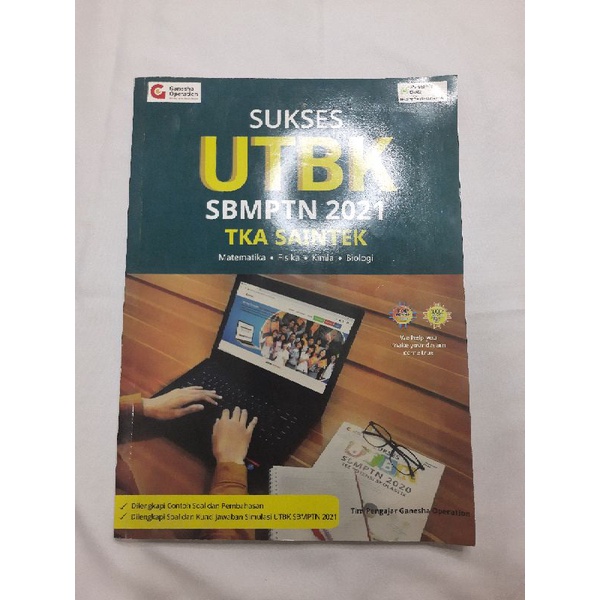 Jual Sukses UTBK GO tka saintek 2021 (FREE PRINT OUT SOAL TO GO ...