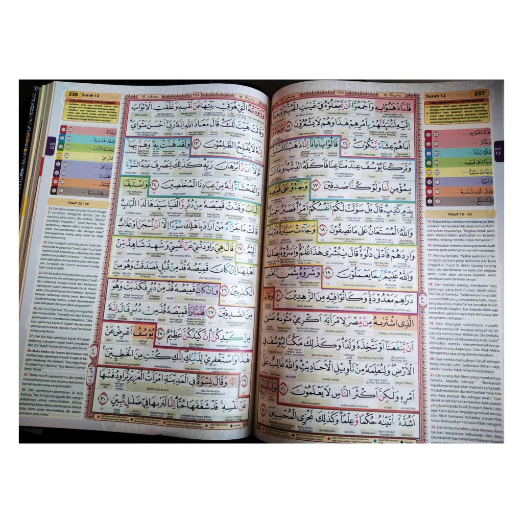 Jual Rabita Al Quran Bunga Abstrak Pink A5 | Custom Nama | Mushaf atau ...