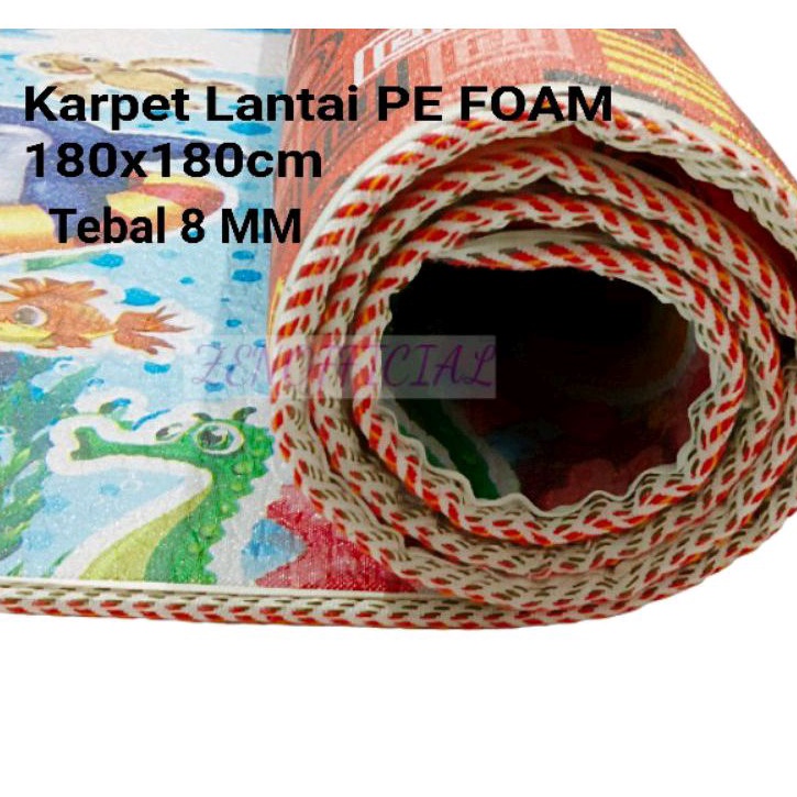 Jual Karpet Lantai PE FOAM | Tikar Karpet Busa Foam Ukuran 180 x 180 cm ...
