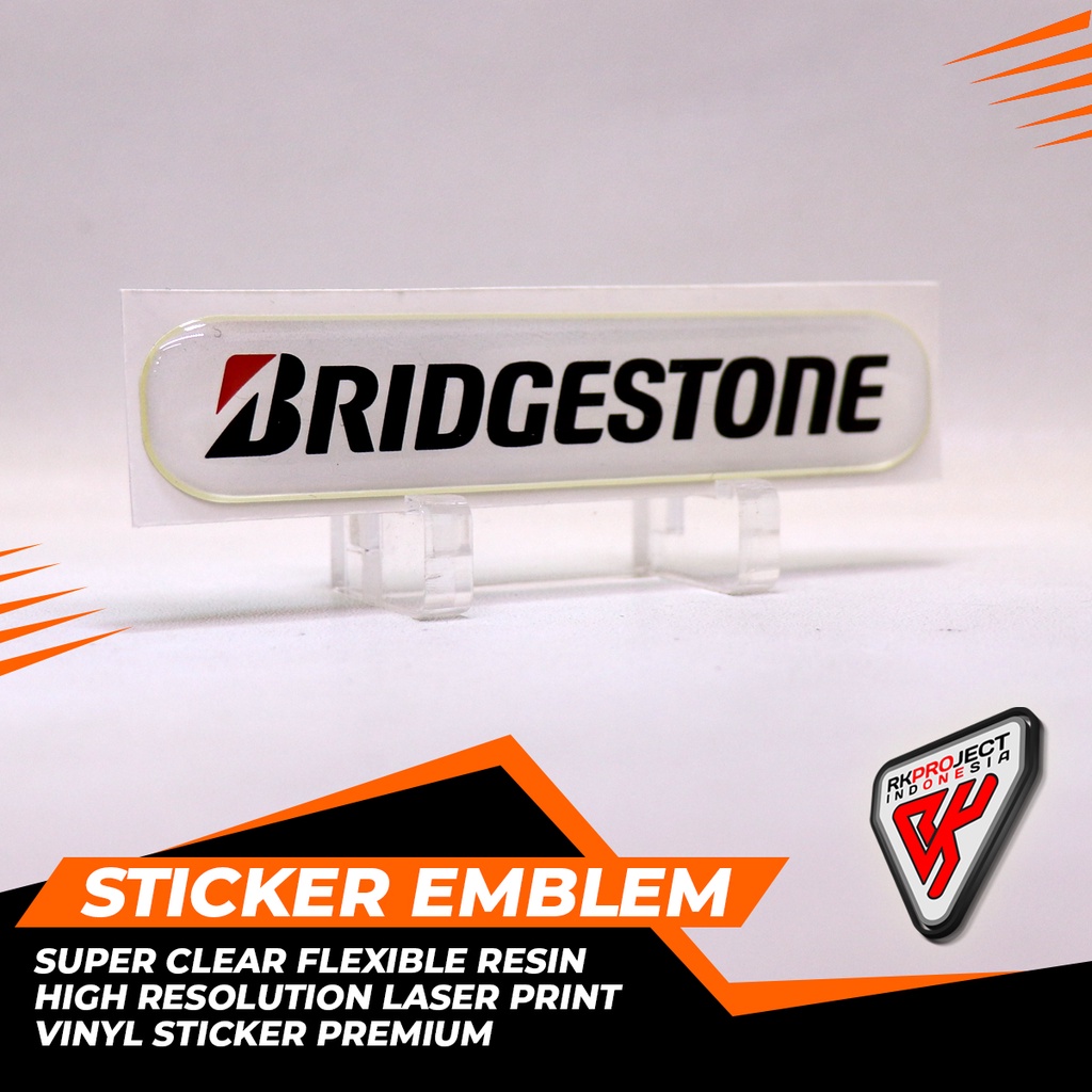 Jual STIKER TIMBUL EMBLEM STICKER RESIN LENTUR BRIDGESTONE | Shopee ...