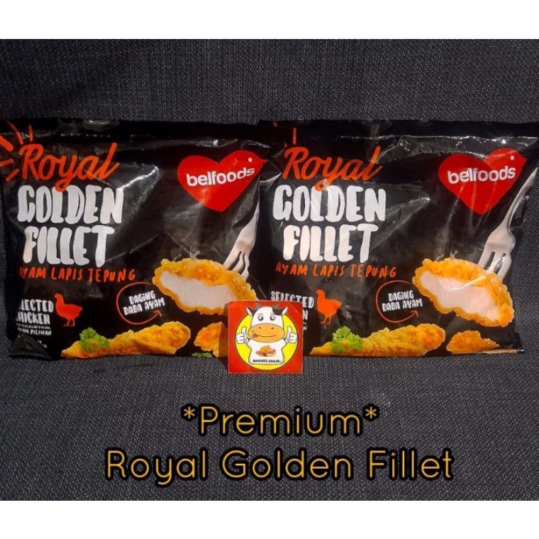 Jual FROZEN FOOD BELFOODS ROYAL GOLDEN FILLET 250GR - DISASS JOGJA ...