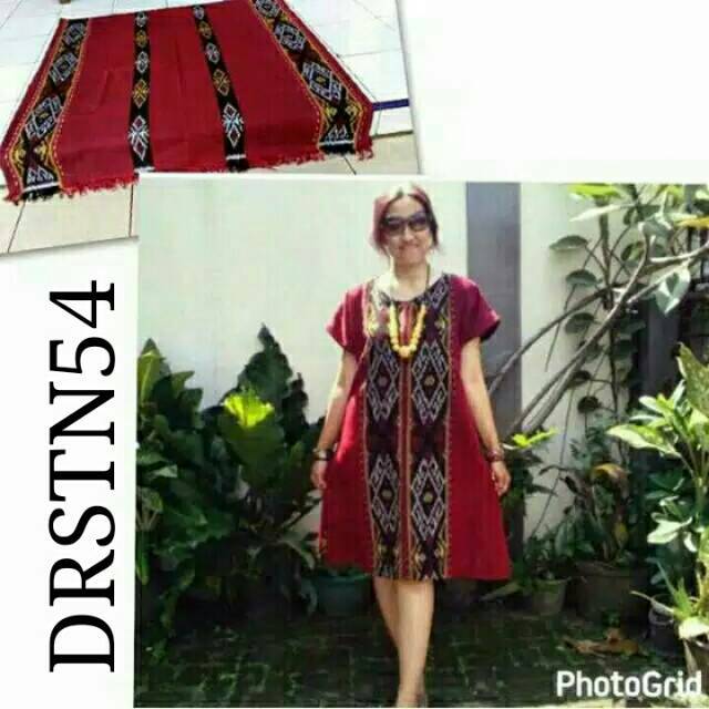 Jual Aneka Dress tenun ikat etnik ATBM DR93 | Shopee Indonesia