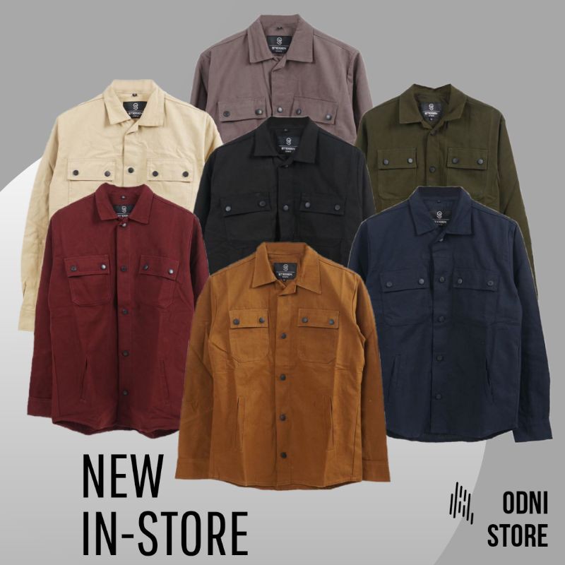 Jual TRUCKER JACKET CANVAS STEIGEN ORIGINAL - JAKET KANVAS PRIA COWOK ...