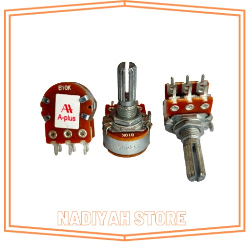 Jual Potensio Stereo 10K 20K 50K 100K aplus a plus a-plus mutu bagus ...