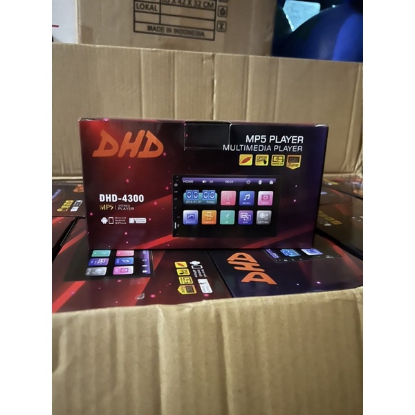 Jual Headunit DHD 4300 Head Unit Double din Mirorlink Android MP5 Body ...