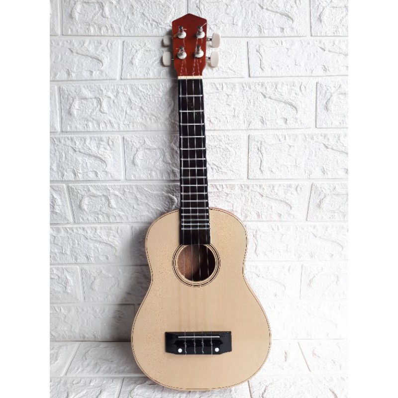 Jual UKULELE POLOS SENAR 4 // BONUS PIC (KENCRUNG) | Shopee Indonesia