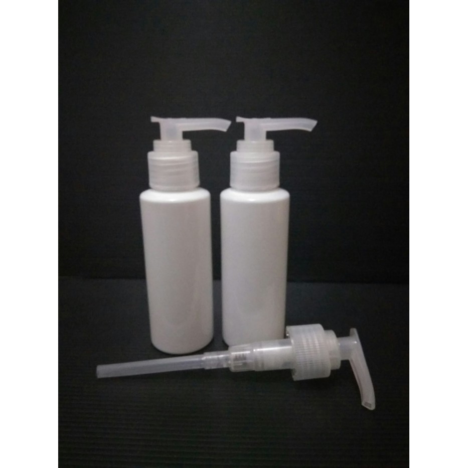 Jual Jual Botol 100 Ml Putih Tutup Pump Natural , Botol Rf 100 Ml Putih Murah | Shopee Indonesia