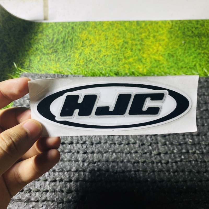 Jual sticker cuting helm hjc logo cutting stiker helmet grosir | Shopee ...