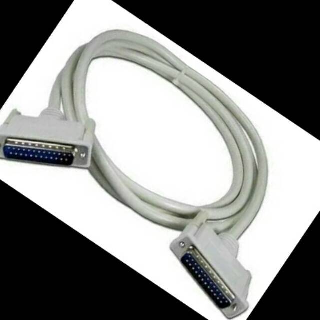 Jual KABEL SERIAL DB 25 PIN MALE TO 25 PIN MALE. 1,5 METER | Shopee ...